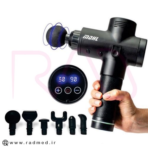 ماساژور تفنگی کیف دار (گان ماساژ) MDHL مدل 1028 - فروشگاه اینترنتی راد | تجهیزات پزشکی، توانبخشی ...